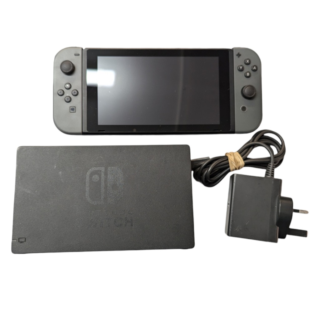 Pre-owned Nintendo Switch + Dock & Official Charger - Own4Less